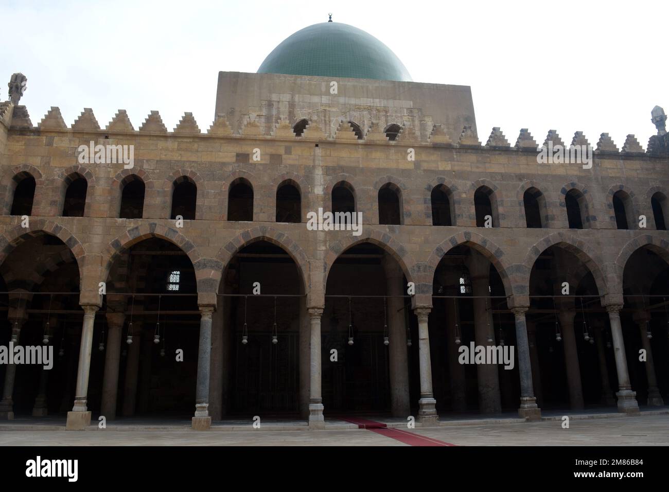 The Sultan Al-Nasir Muhammad ibn Qalawun Mosque, an early 14th-century ...