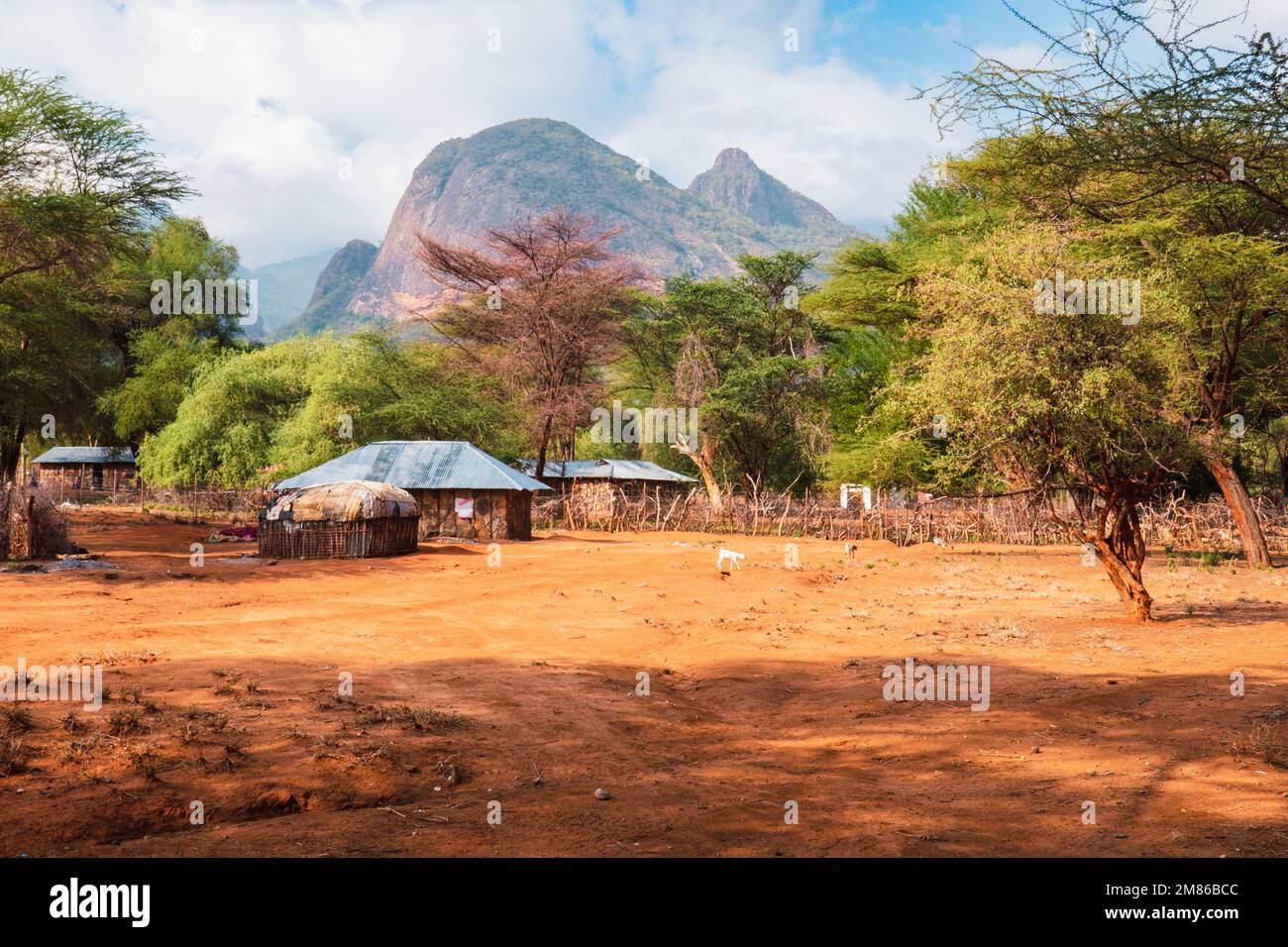 Masai mara tribe landscape hi-res stock photography and images - Alamy