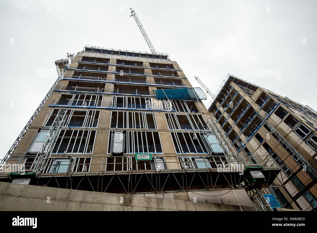 Maidenhead, Berkshire, UK. 12th January, 2023. The market town of Maidenhead is undergoing a ...