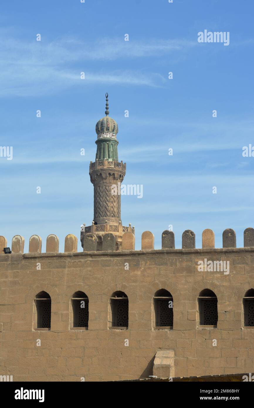 The Sultan Al-Nasir Muhammad ibn Qalawun Mosque, an early 14th-century ...
