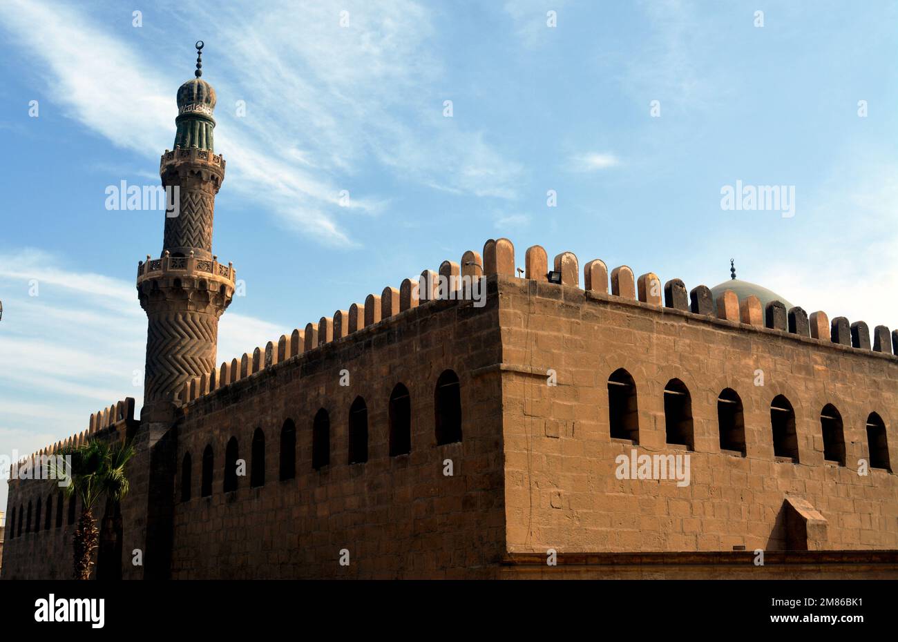 The Sultan Al-Nasir Muhammad ibn Qalawun Mosque, an early 14th-century ...