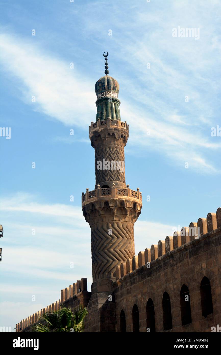 The Sultan Al-Nasir Muhammad ibn Qalawun Mosque, an early 14th-century ...