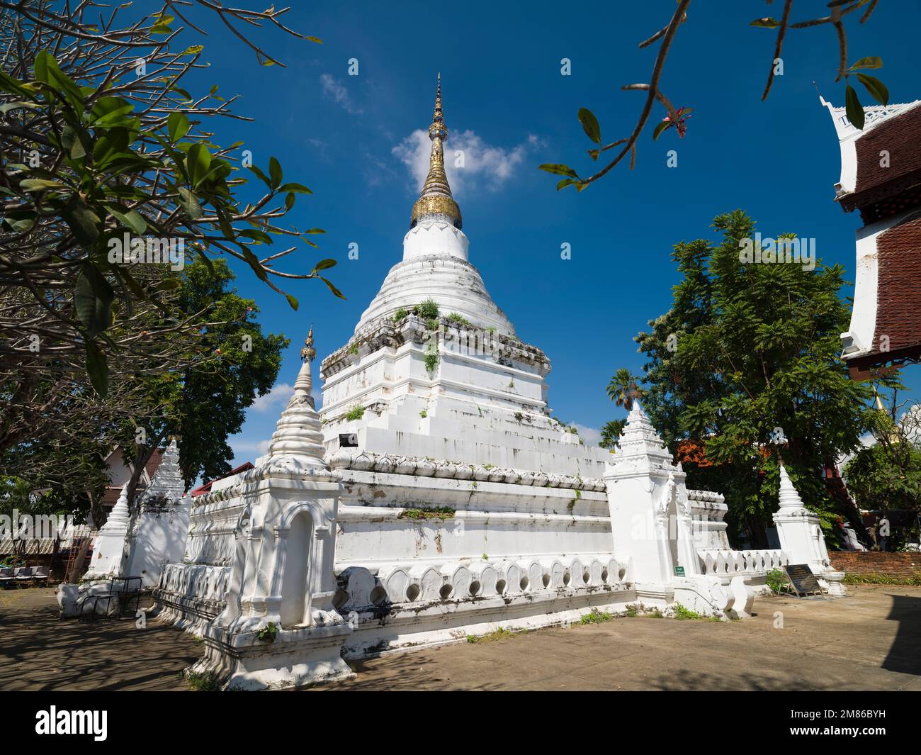 Lampang, Thailand. November 21, 2022. Wat Kaew Don Tao Suchadaram ...