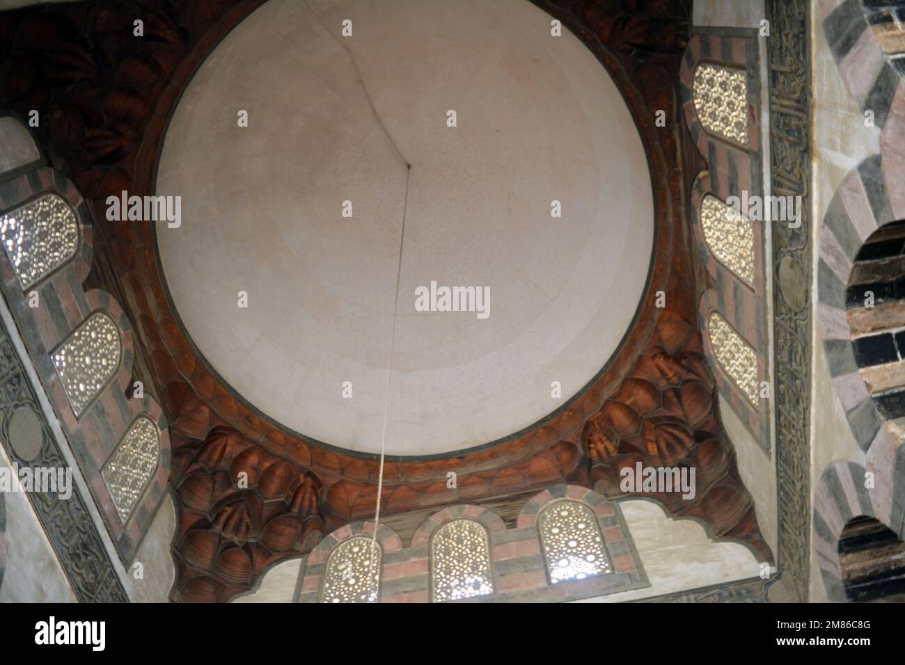 The Sultan Al-Nasir Muhammad ibn Qalawun Mosque, an early 14th-century ...