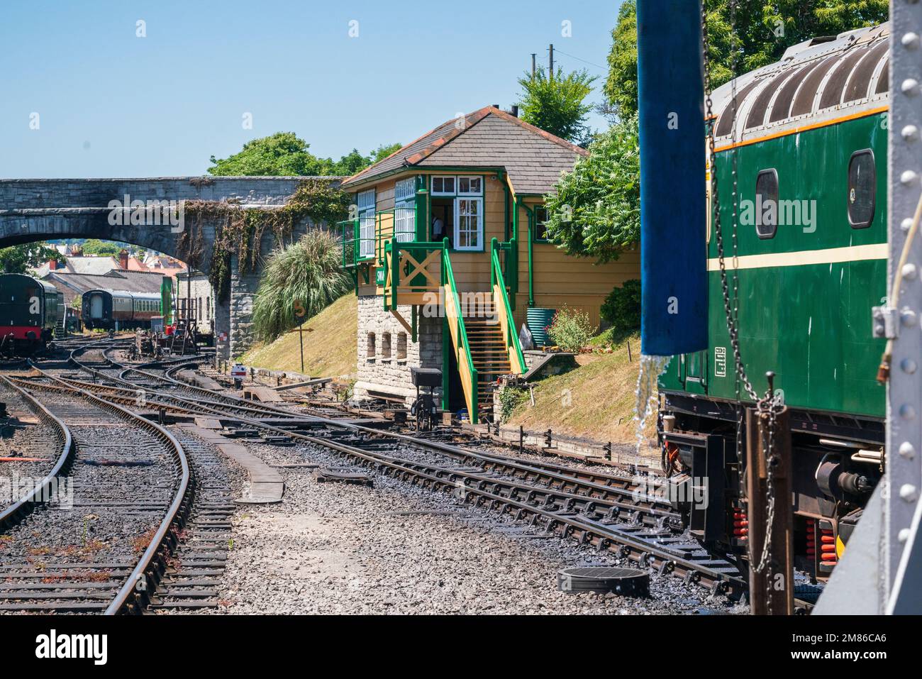 The Swanage Railway opened in 1885 and is now operated as a heritage ...