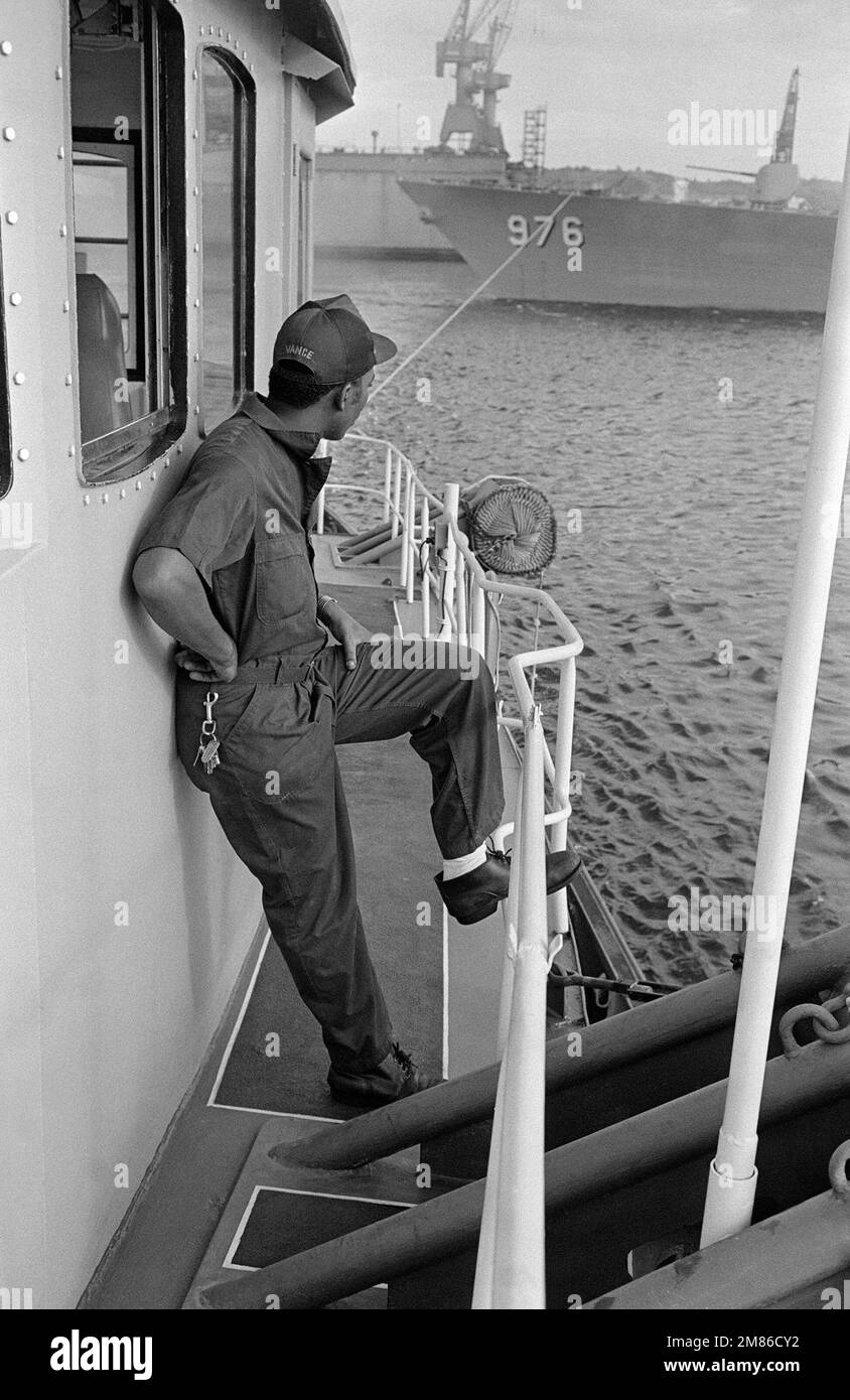 Subic bay naval base philippines Black and White Stock Photos & Images ...