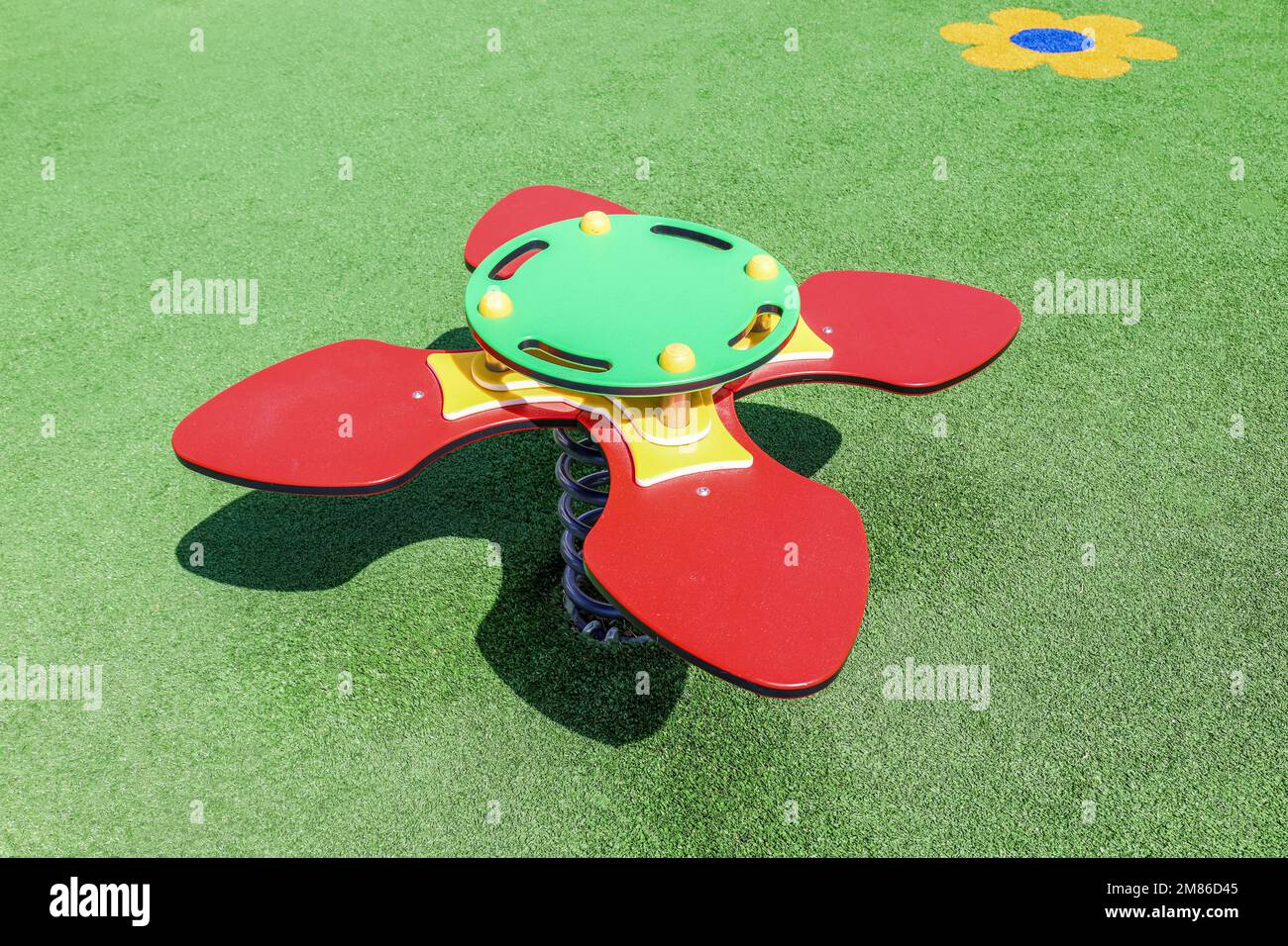Spring seesaw hi-res stock photography and images - Alamy