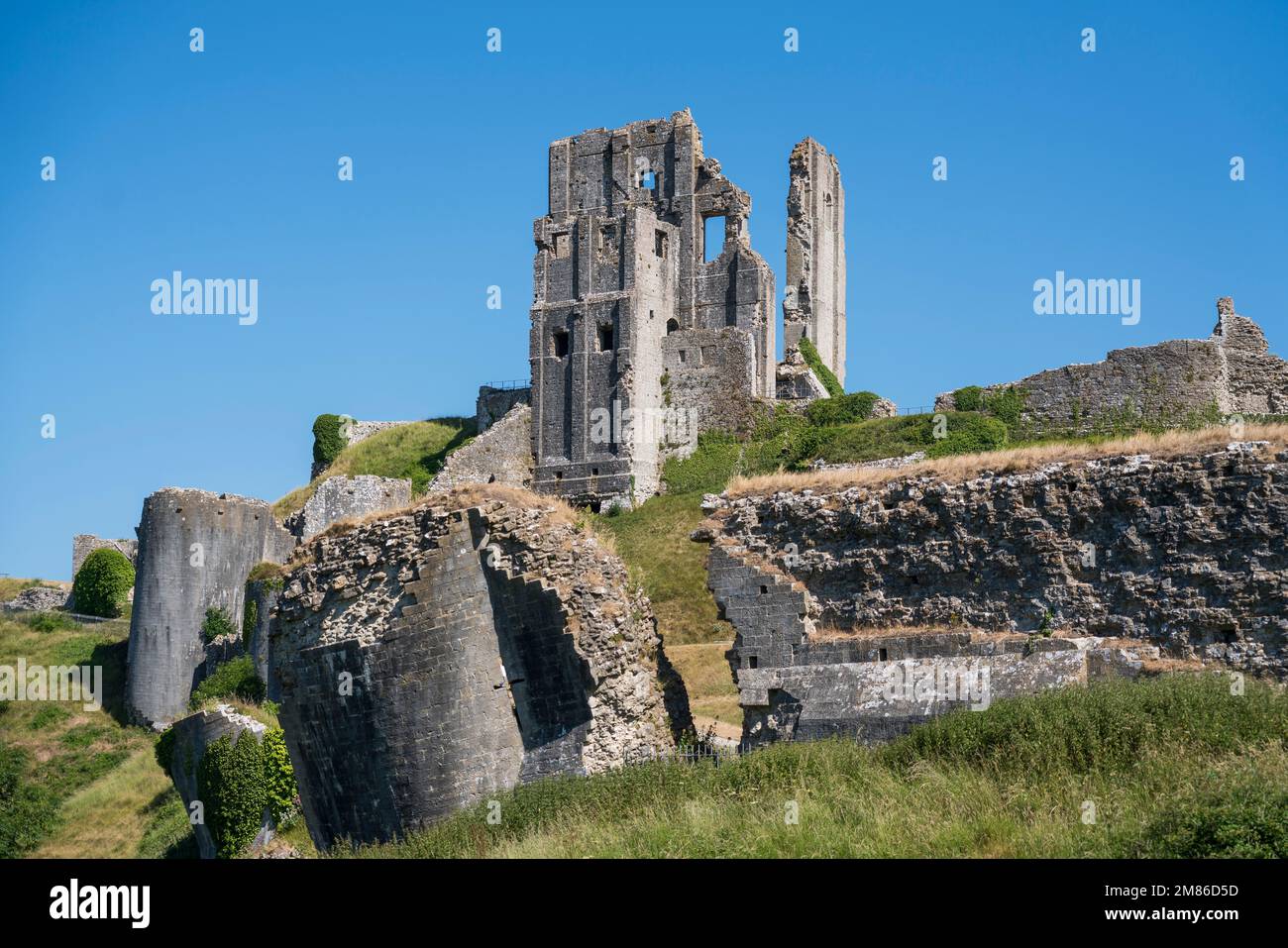 Corfe Castle is a village and civil parish in the English county of ...