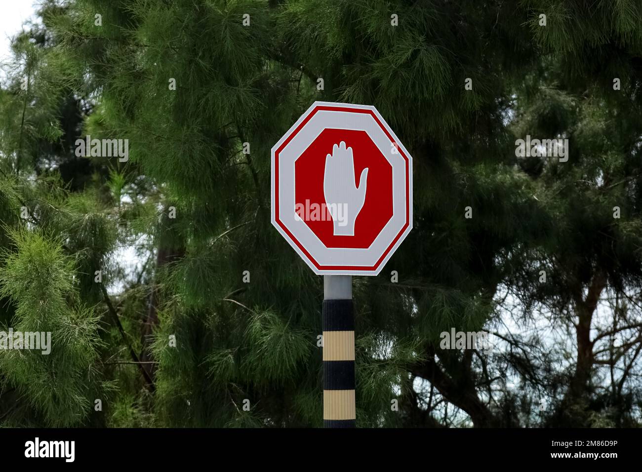 STOP sign on city street, closeup Stock Photo - Alamy