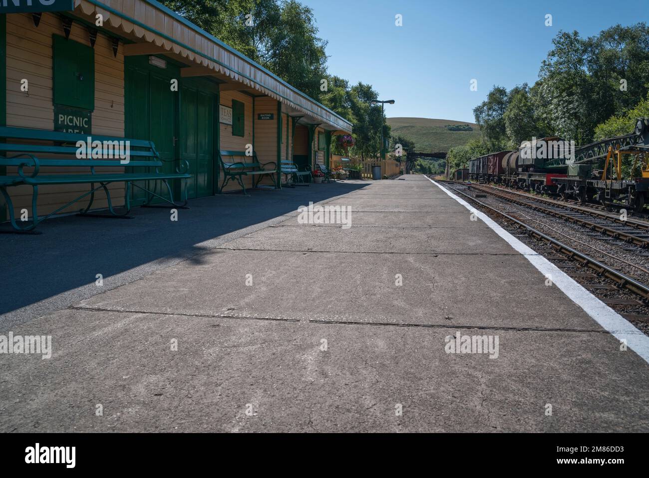 The Swanage Railway opened in 1885 and is now operated as a heritage ...
