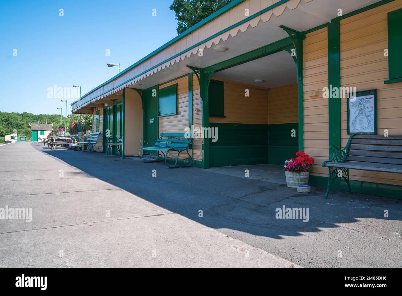 The Swanage Railway opened in 1885 and is now operated as a heritage ...
