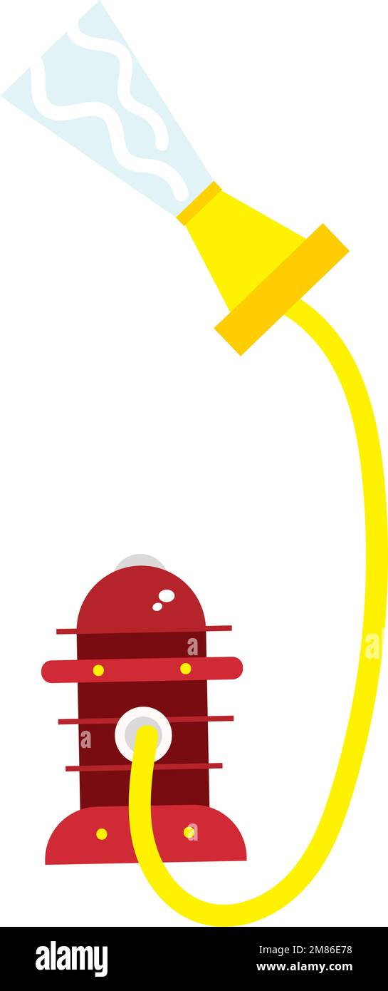 Isolated hose connected to a hose pipe Vector Stock Vector Image & Art ...