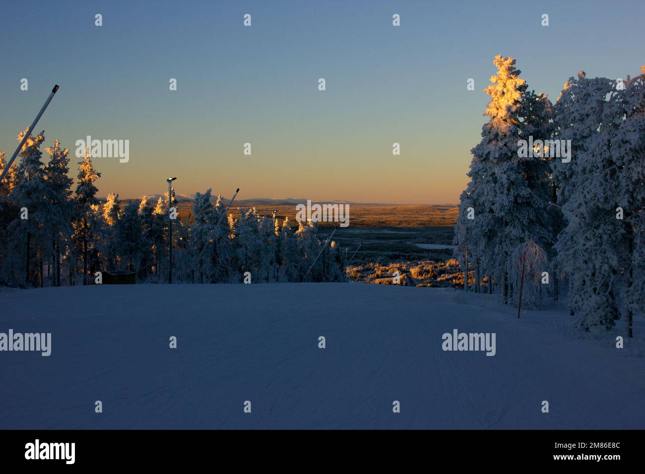 Levi lapland skiing hi-res stock photography and images - Alamy