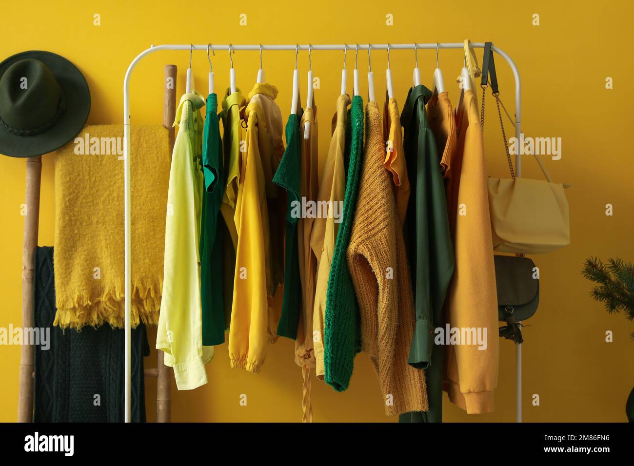 Retail shop interior ladder hi-res stock photography and images - Alamy