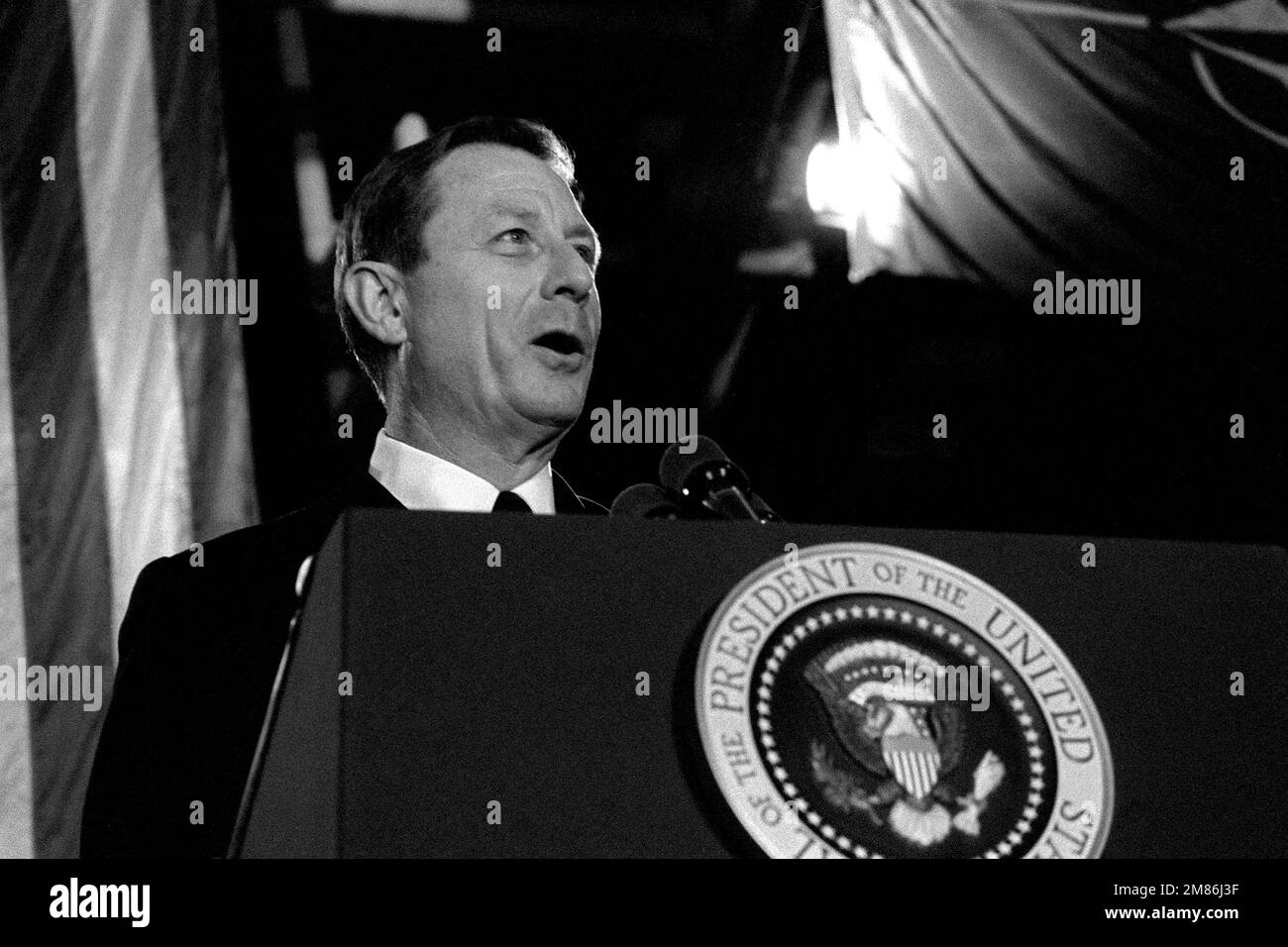 Rear Admiral E.A. McVadon, commander, Iceland Defense Force/island ...