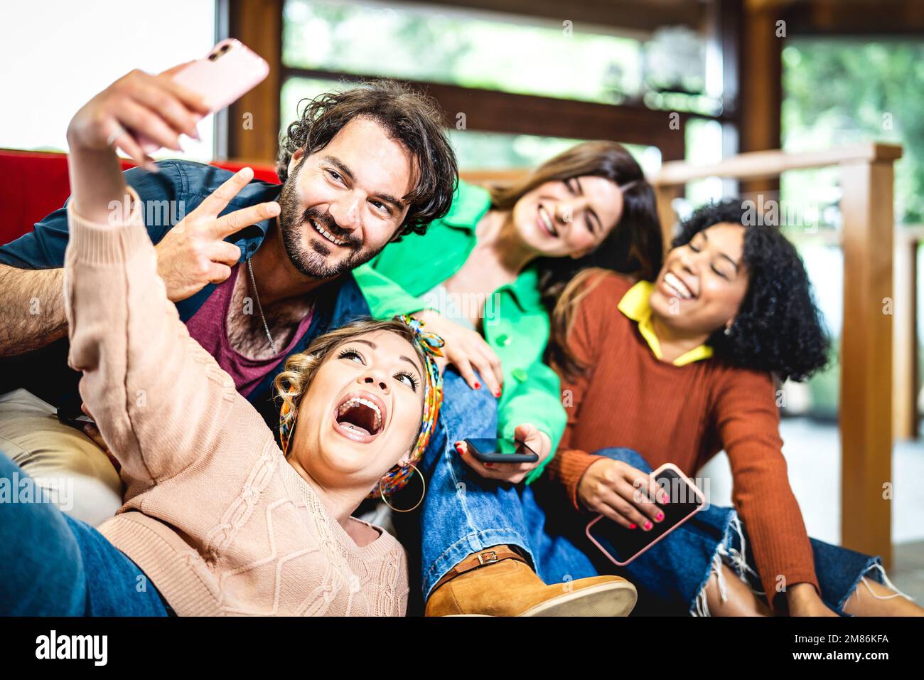 Room mates students hi-res stock photography and images - Alamy