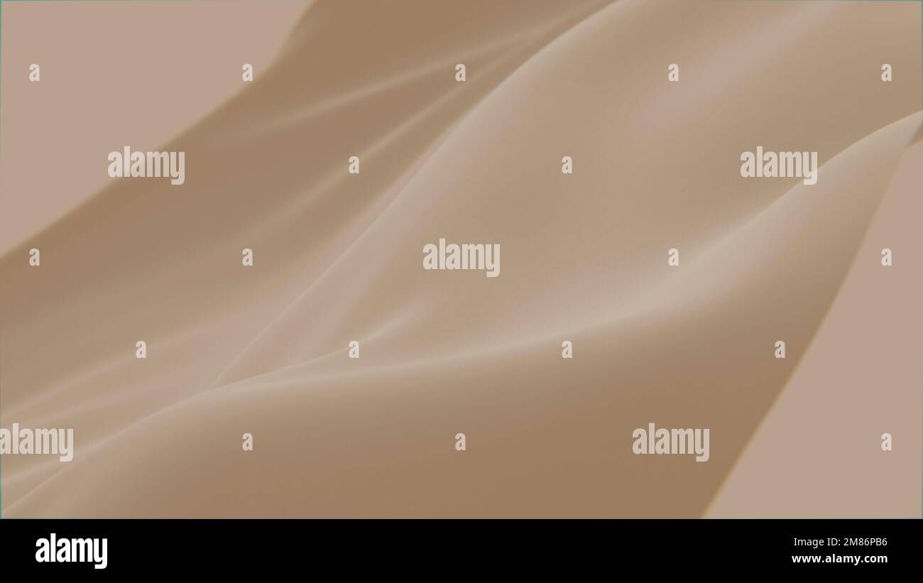 Abstract tenderness beige brown silk background luxury wave cloth satin ...