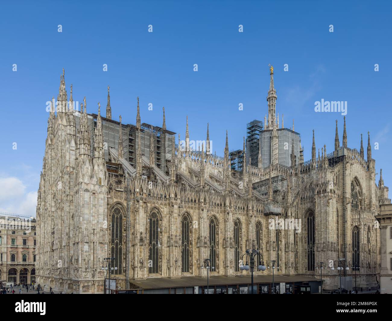 an amazing photograph of The "Duomo di Milano" Cathedral, in it's ...