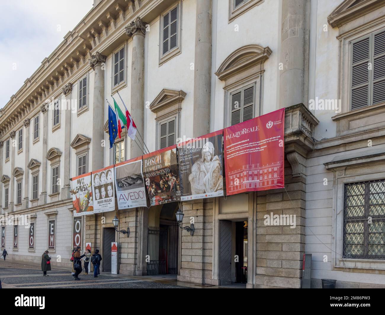 Palazzo reale di milano hi-res stock photography and images - Alamy