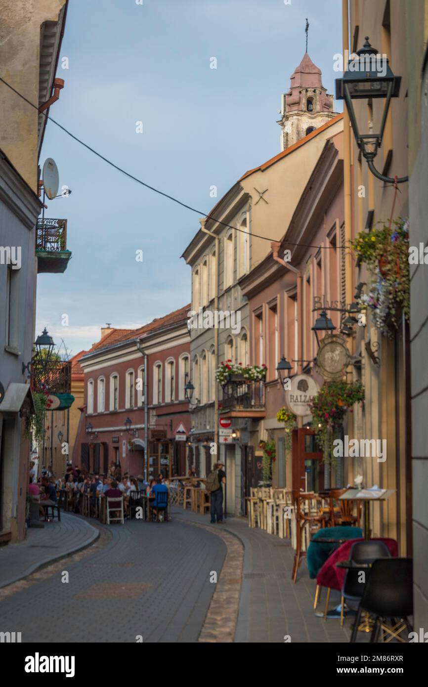 Vilnius castle skyscraper hi-res stock photography and images - Alamy