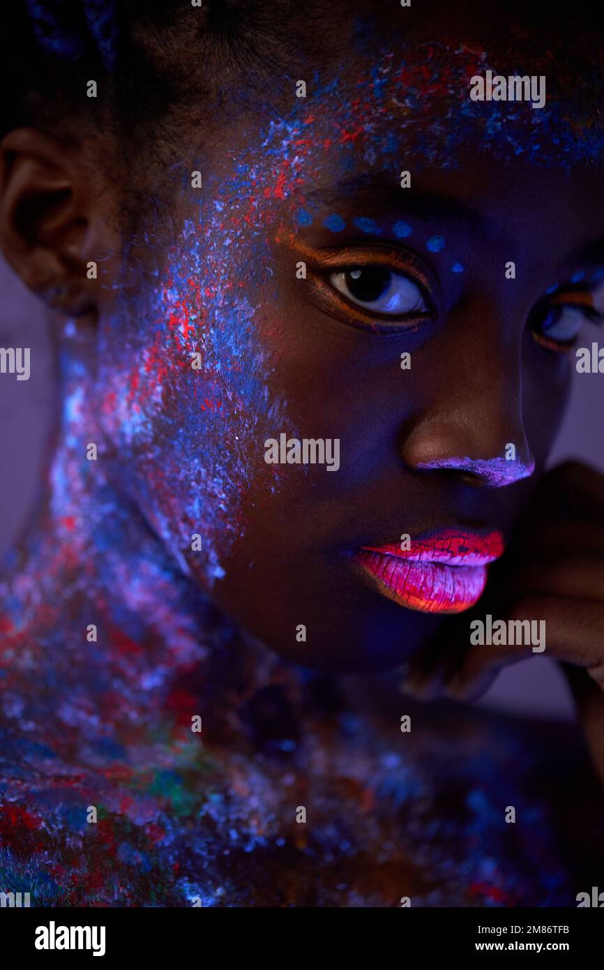 Coloured light shoot person hi-res stock photography and images - Alamy