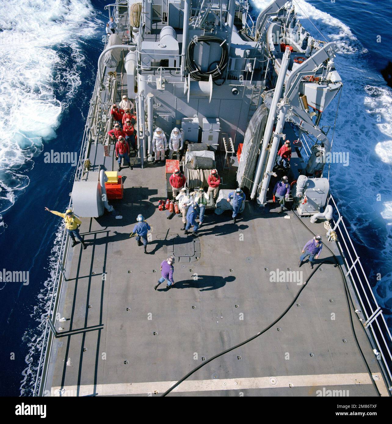 DN-SC-90-01627. Country: Pacific Ocean (POC Stock Photo - Alamy