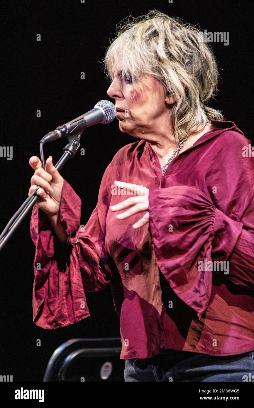 Milan Italy. 10 January 2023. The American singer-songwriter LUCINDA ...