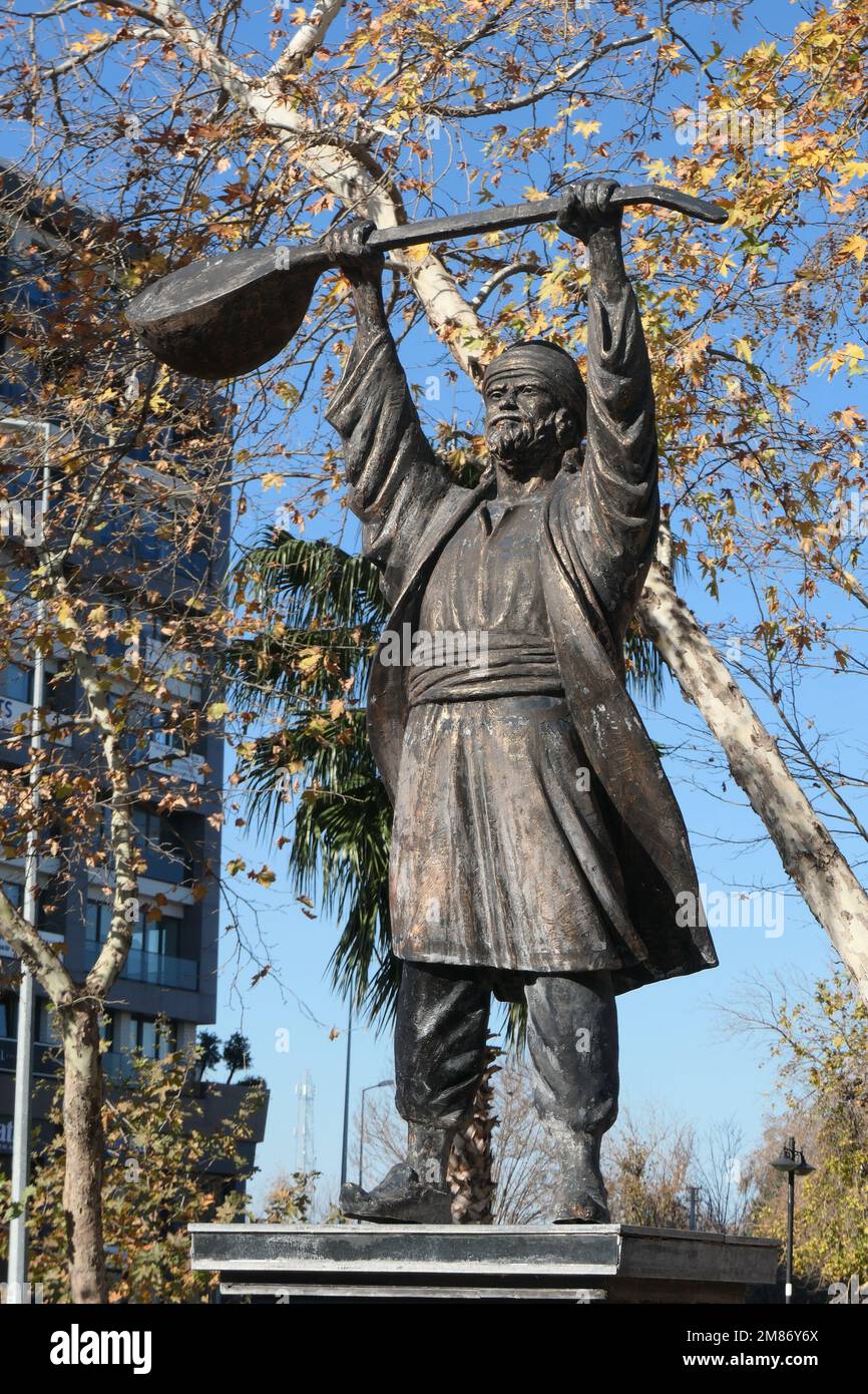 Monument to Pir Sultan Abdal, poet of the 16-th century Stock Photo - Alamy