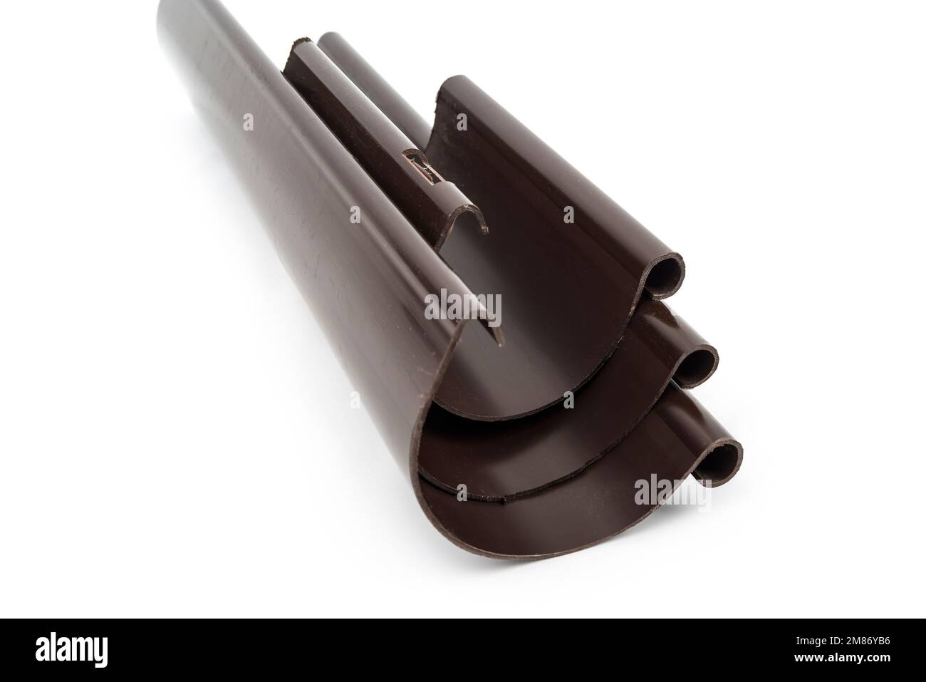 House white roof brown Cut Out Stock Images & Pictures - Alamy