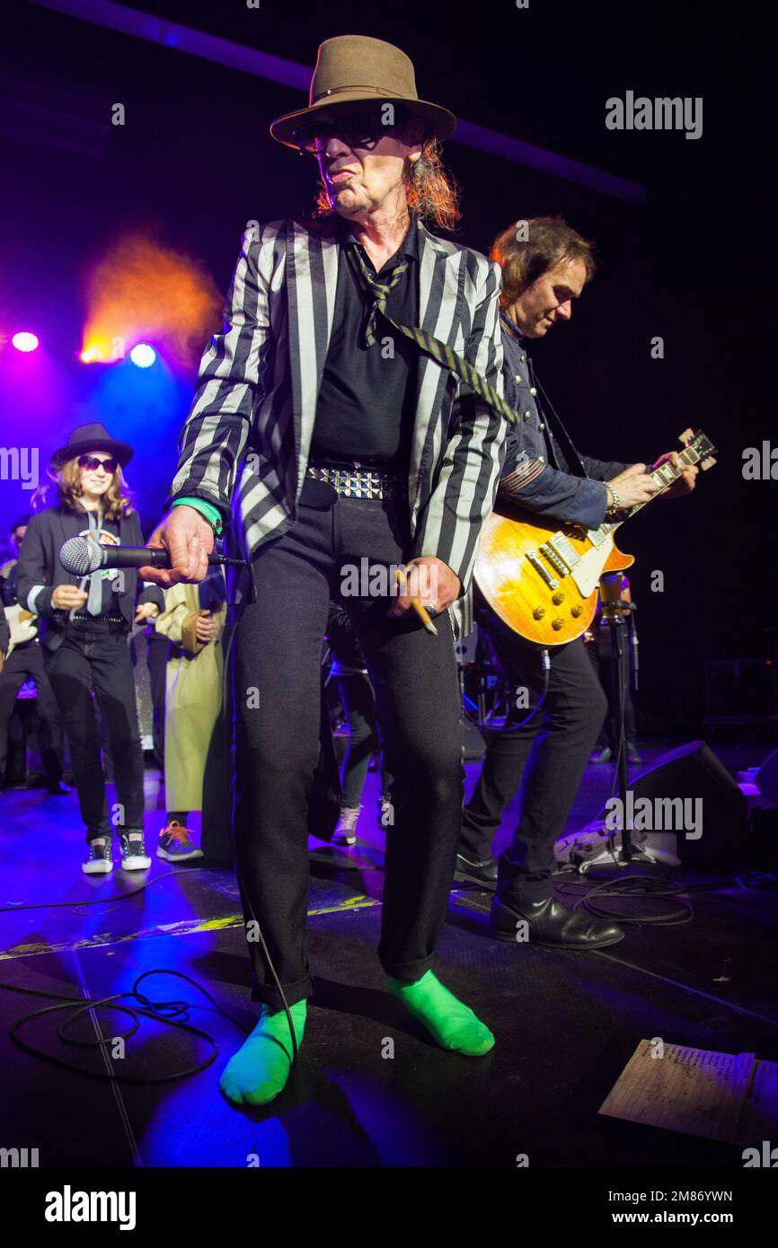 Udo Lindenberg is a German singer, drummer, and composer Stock Photo ...