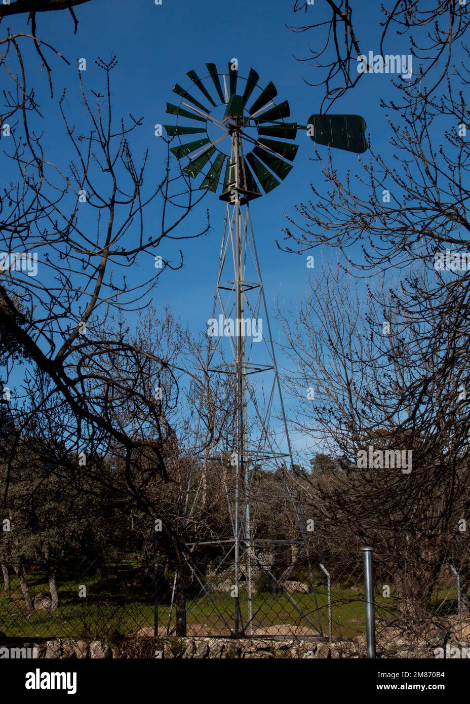 Windmill for a private user to generate their own self-consumption of ...