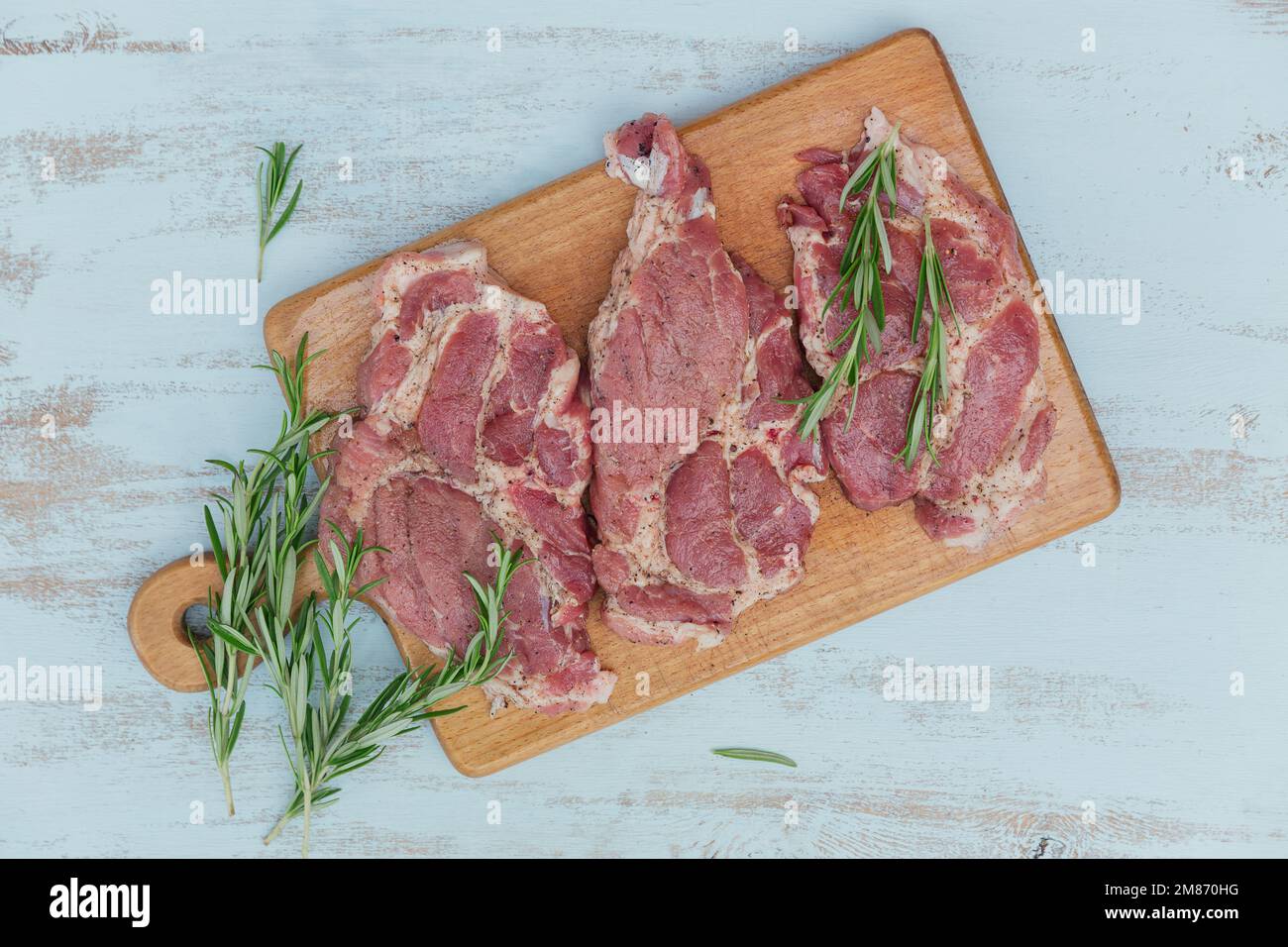 Rib of beef overhead hi-res stock photography and images - Alamy