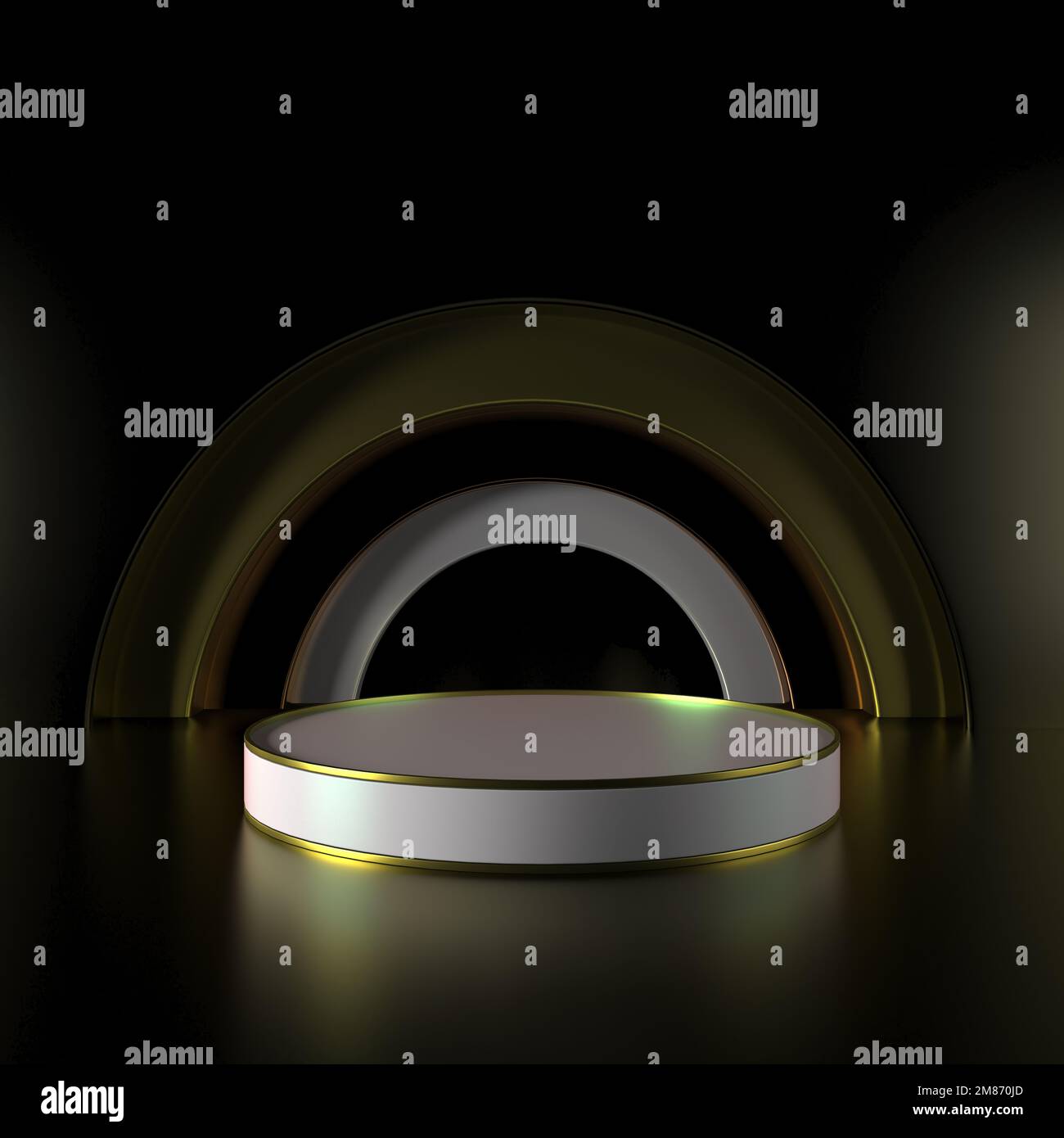 Abstract geometric podium background. Minimalist primitive shapes ...