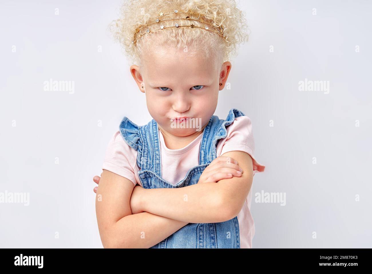 Naughty caucasian child. Disobedience problem. Discipline punishment ...