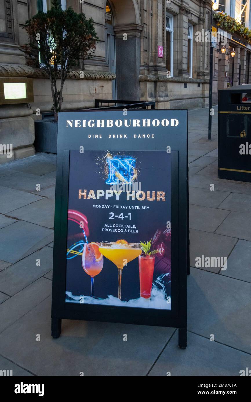 Neighbourhood a drink dine and dance American restaurant on Castle ...