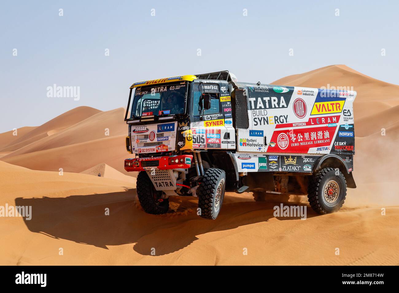 Saudi Arabia - January 12, 2023, 505 VALTR Jaroslav (cze), KILIAN Rene ...