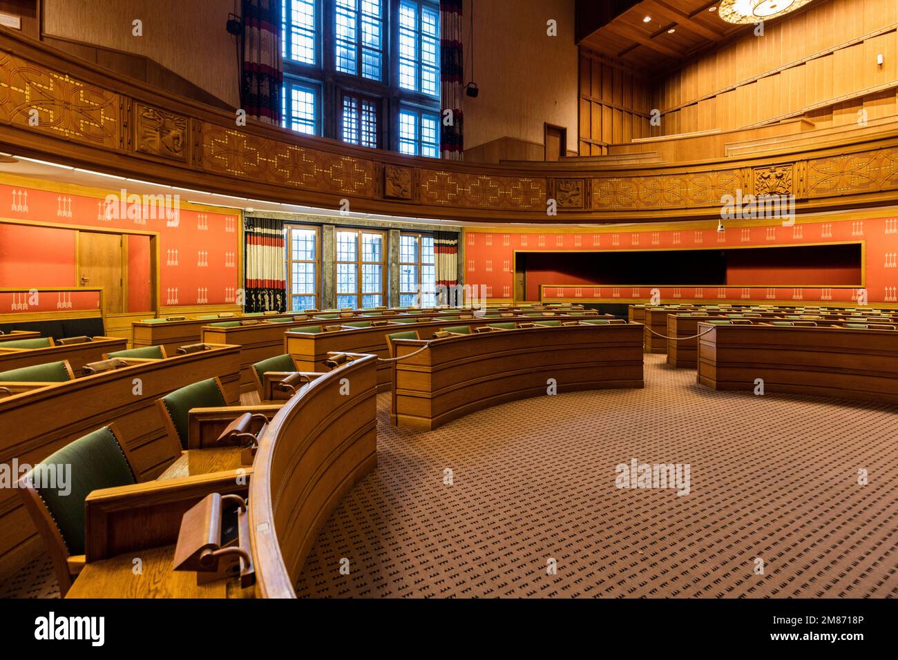 Swedish town hall Stock Photo - Alamy