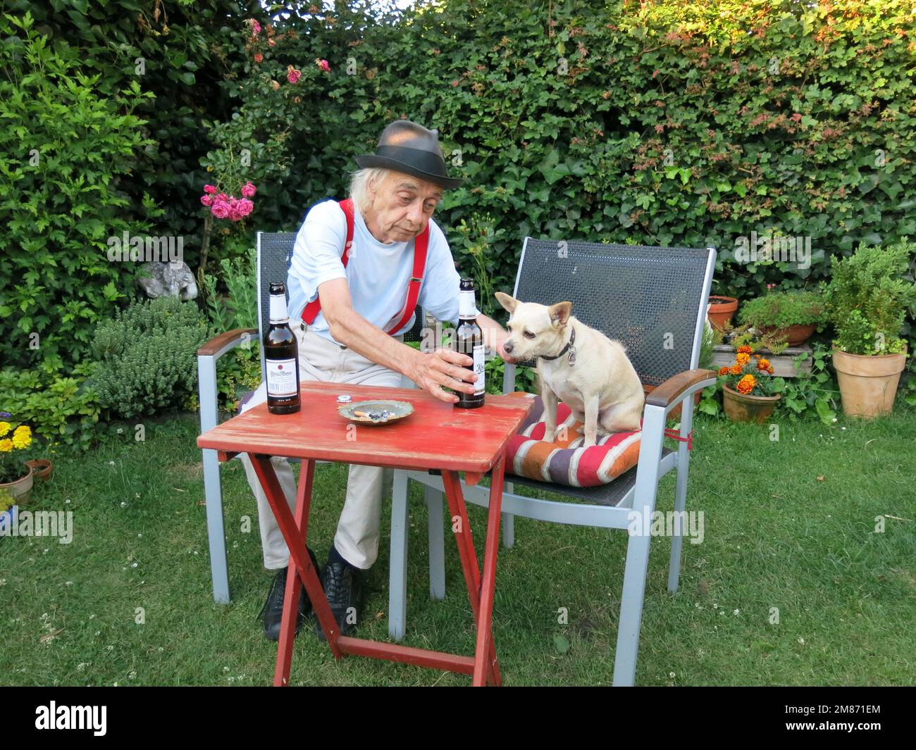 Peter Behrens was the drummer of the German band Trio; also known as ...