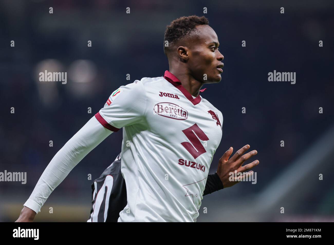 Milan, Italy. 11th Jan, 2023. Demba Seck of Torino FC in action during ...