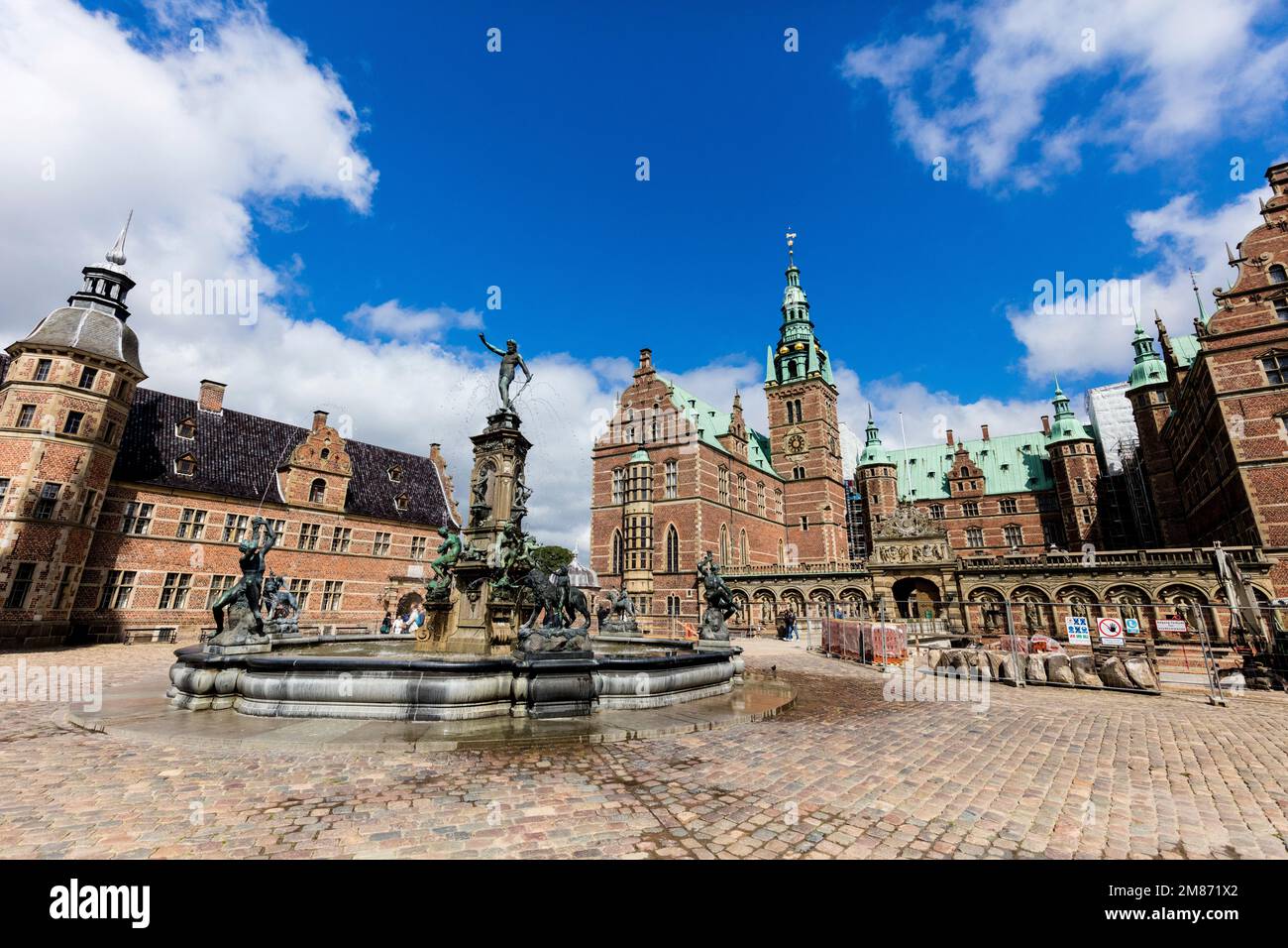 The Danish fitow castle Stock Photo - Alamy