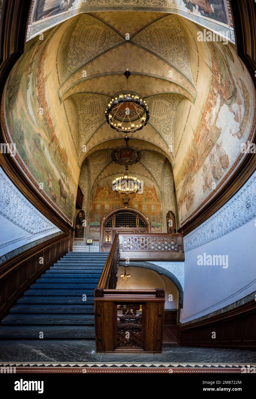 Copenhagen assembly hall Stock Photo - Alamy