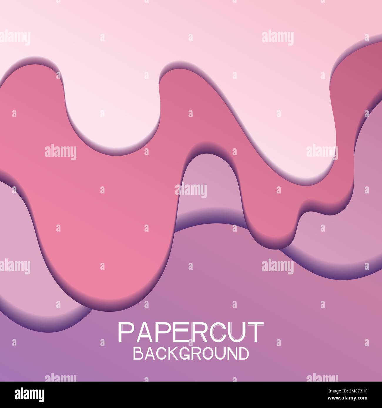 Colored seamless pattern background with paper art style Vector Stock ...