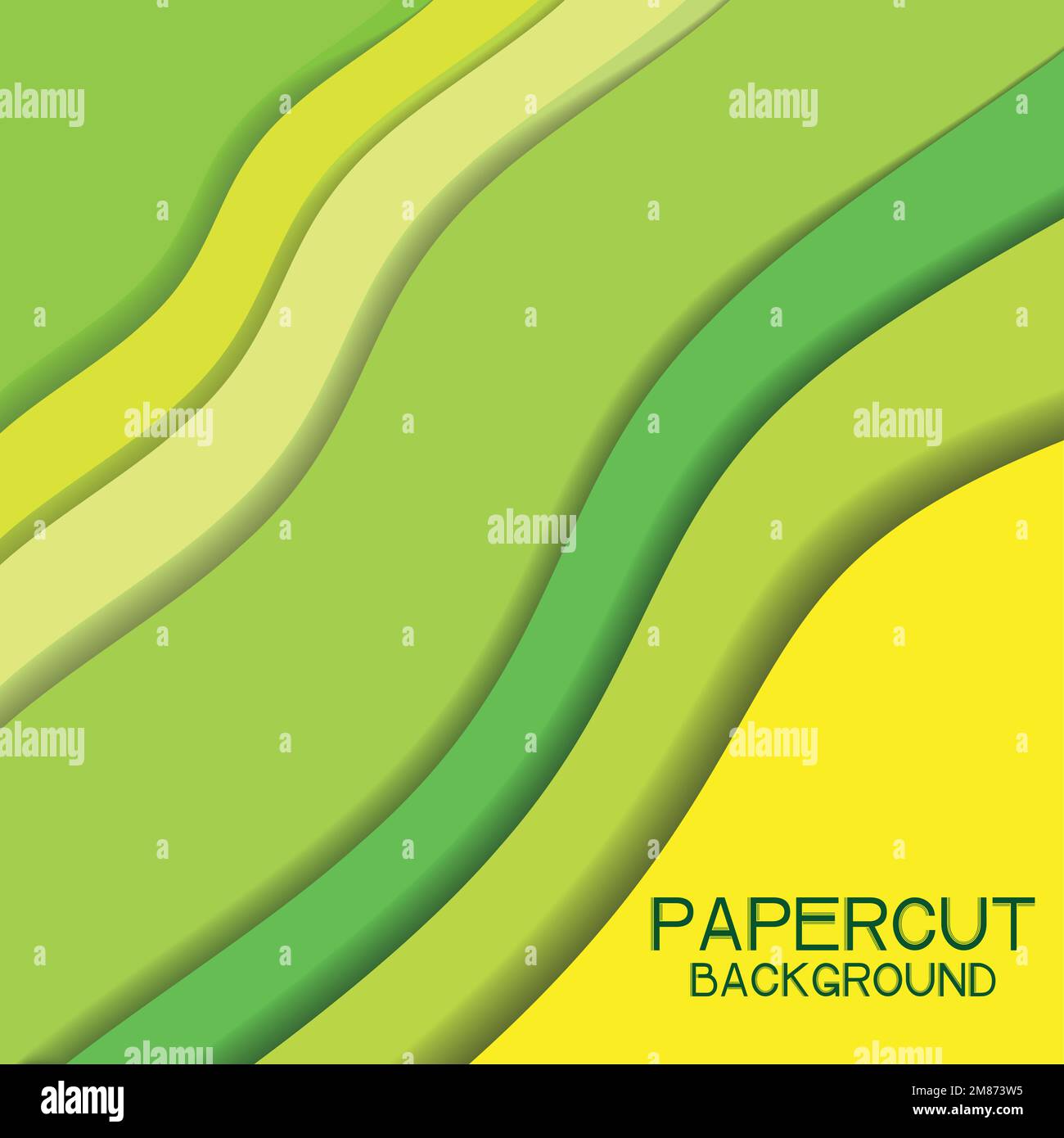 Colored seamless pattern background with paper art style Vector Stock ...