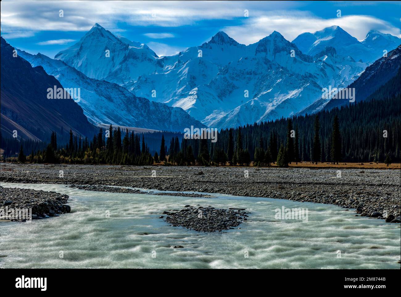Zhao Su Xia tower scenic spot in xinjiang Stock Photo - Alamy