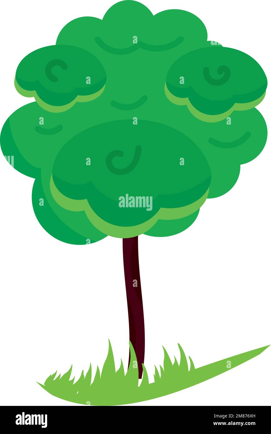 Isolated colored tree sketch icon Vector Stock Vector Image & Art - Alamy