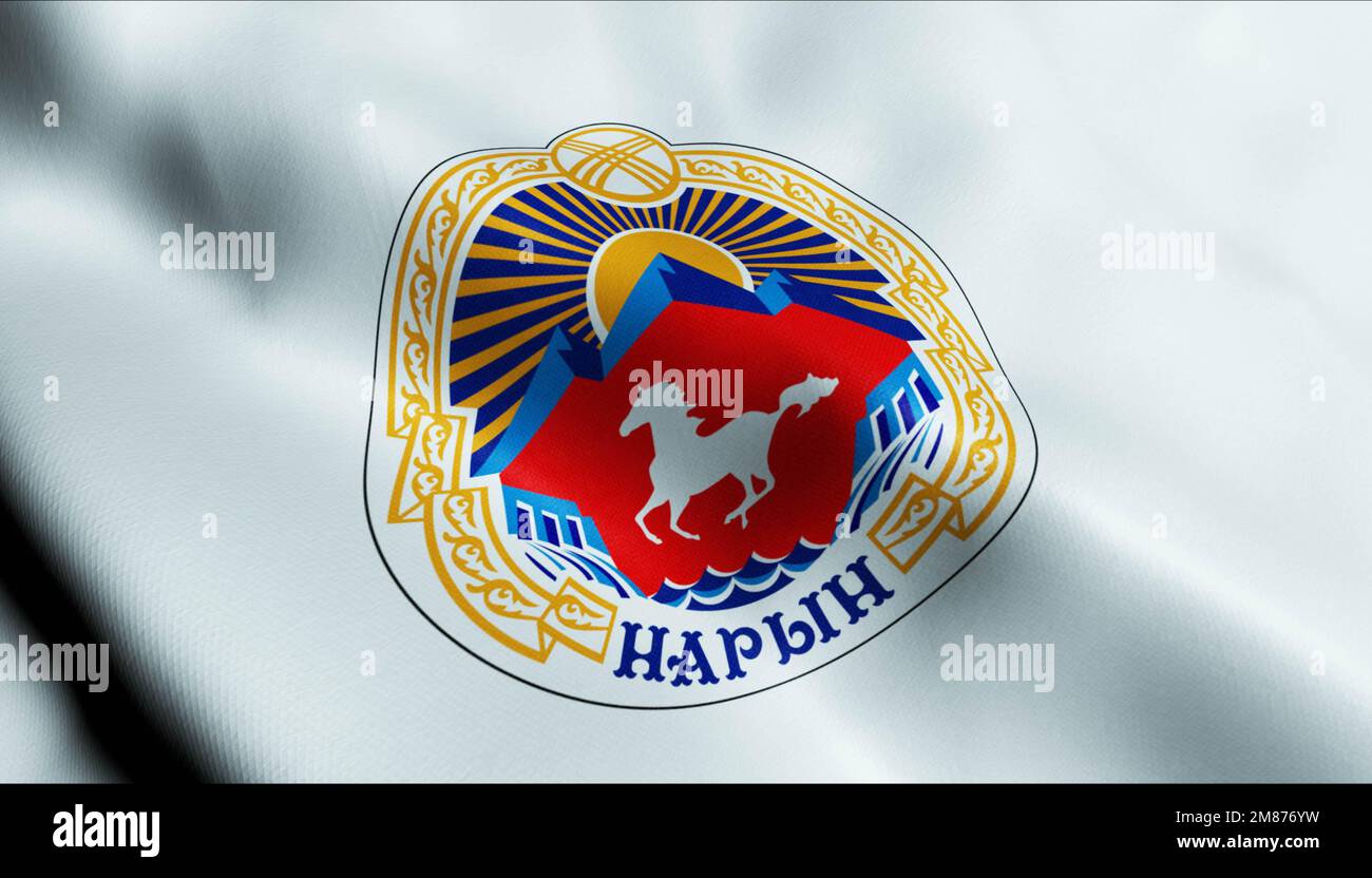 Map of naryn hi-res stock photography and images - Alamy