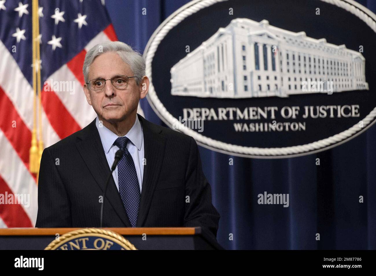 Washington, United States. 12th Jan, 2023. Attorney General Merrick ...