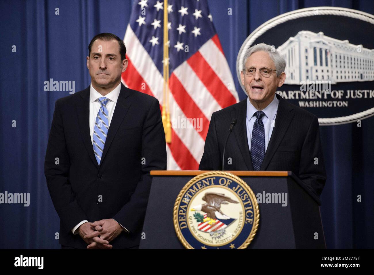 Washington, United States. 12th Jan, 2023. Attorney General Merrick ...