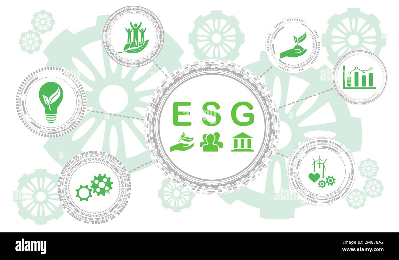 Esg circle hi-res stock photography and images - Alamy