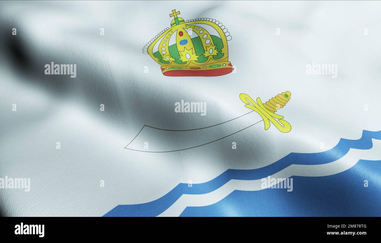 Flag of astrakhan hi-res stock photography and images - Alamy